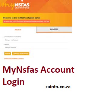MyNsfas Account Login-www.nsfas.org.za - Information Portal
